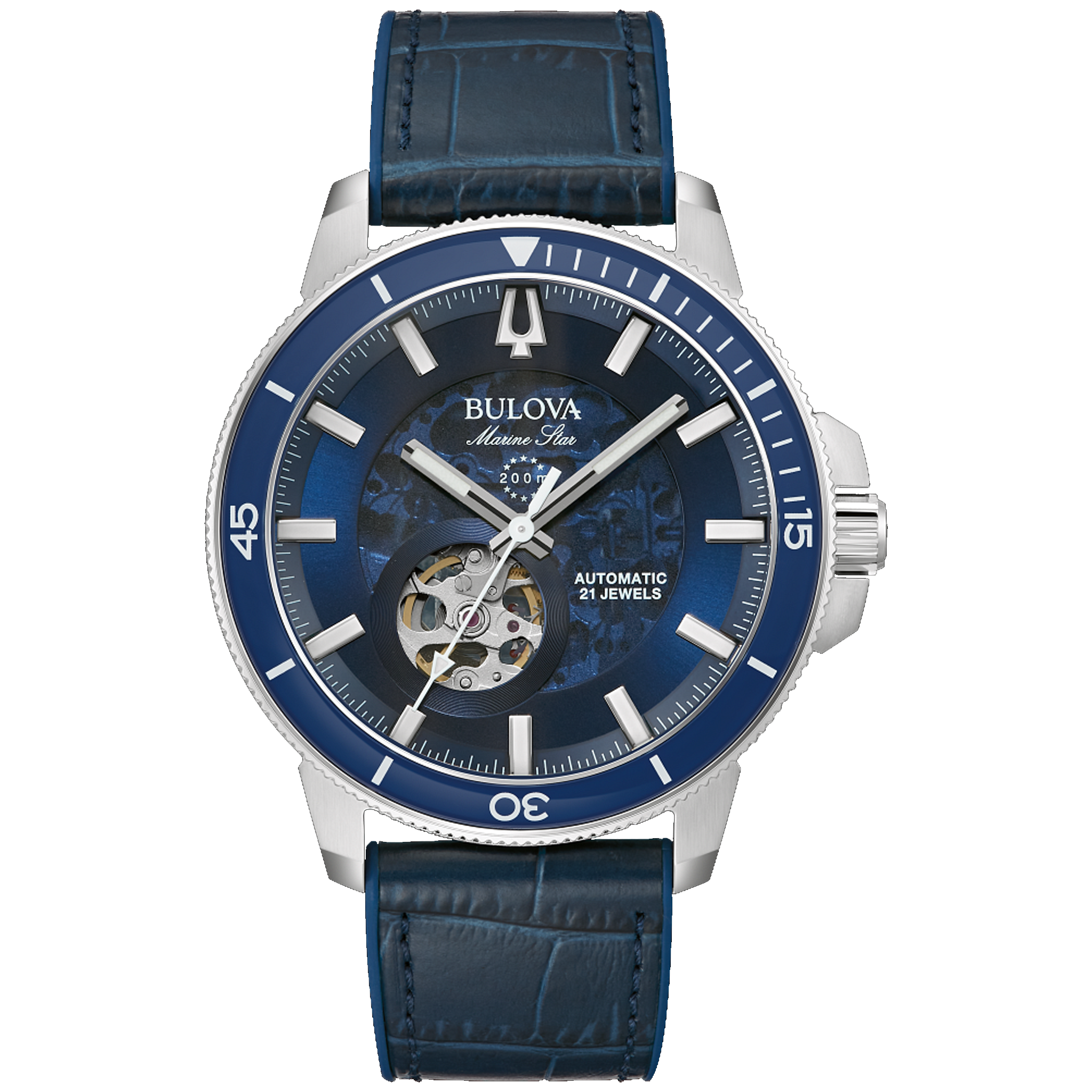 Bulova - Marine Star Automatic 200M 96A291 – Halifax Watch Company