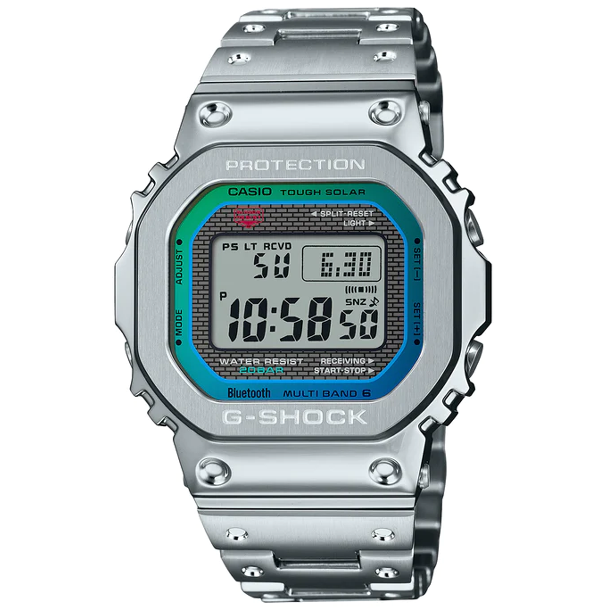 Casio G-Shock - Full Metal 5000 Series GMWB5000PC-1 – Halifax Watch Company