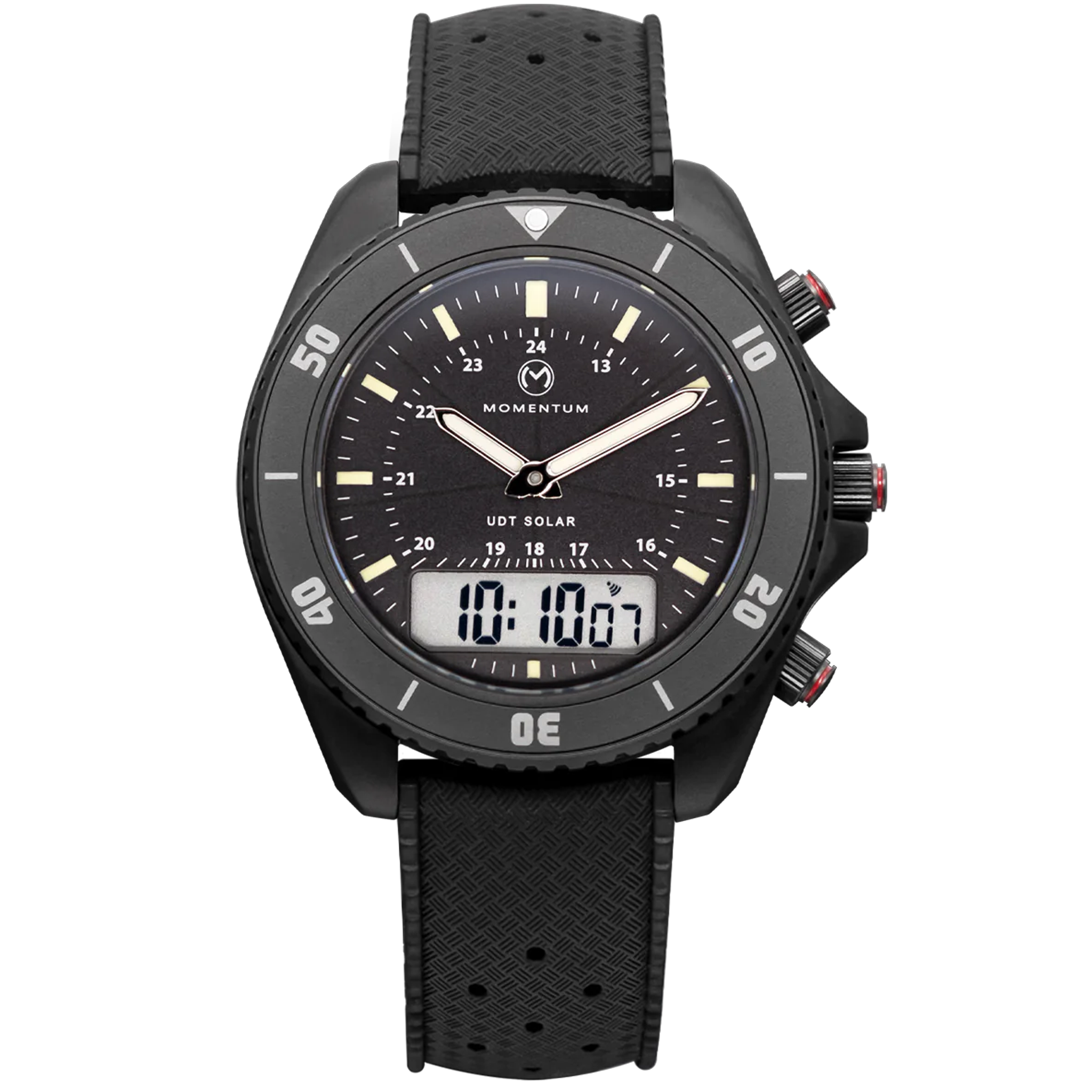Momentum UDT Solar - Black Dial – Halifax Watch Company